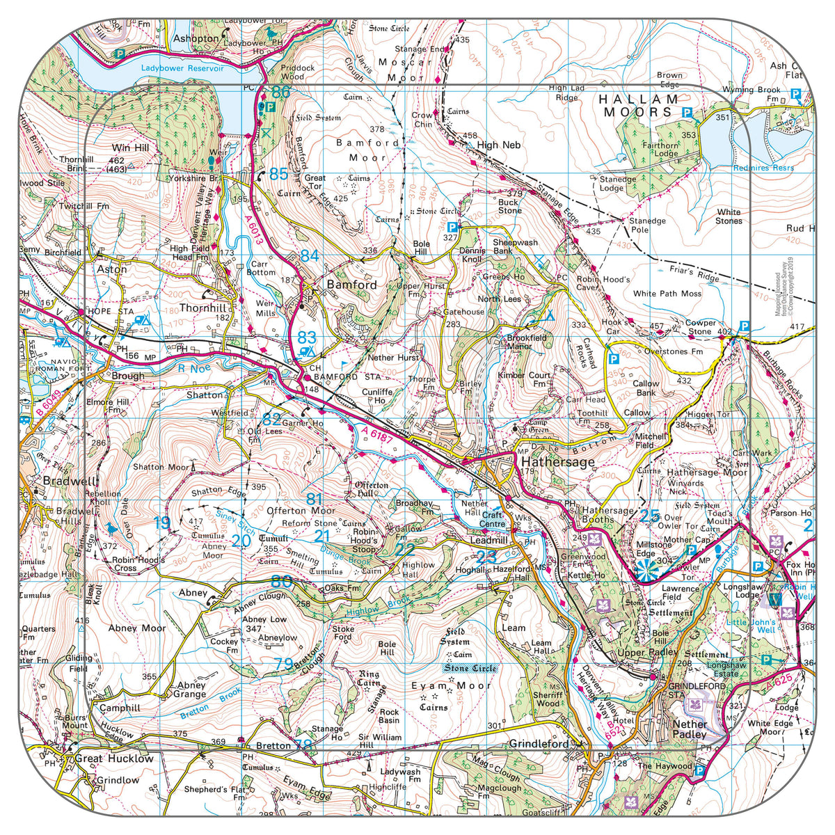Sheffield Map gifts – ORA Gallery